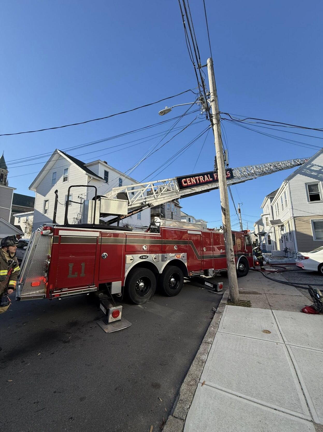 At least 10 displaced by Central Falls fire | Local News ...