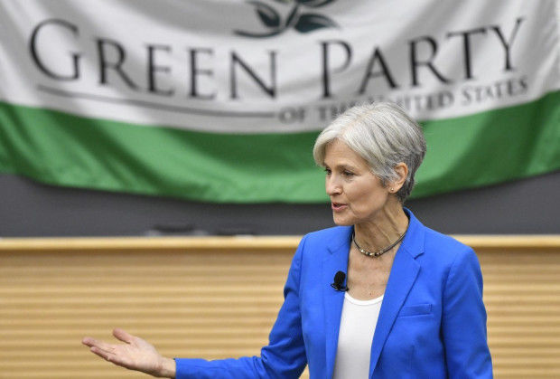 Green Party presidential candidate Jill Stein speaks to overflow crowd ...