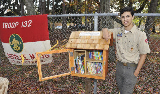 Thanks to Eagle Scout, Little Free Library is now serving young readers ...