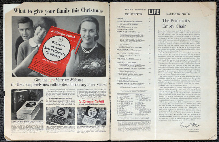 LIFE Magazine Nov. 29, 1963 | Gallery | thesunchronicle.com