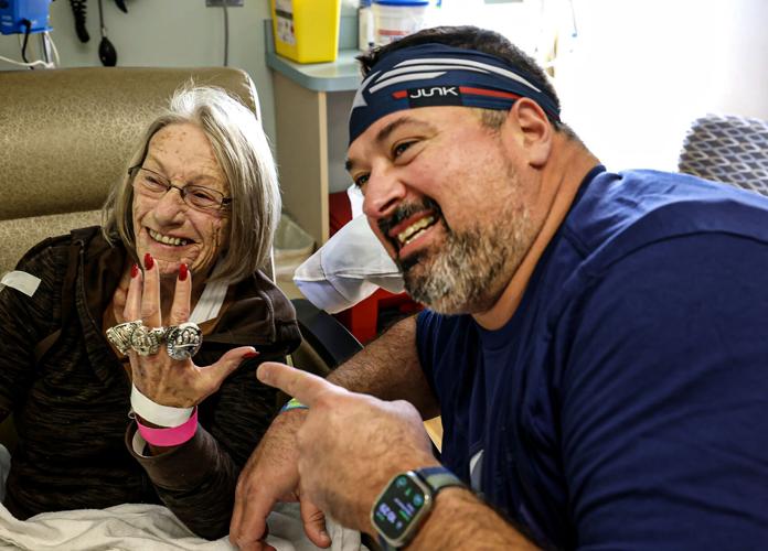 Joe Andruzzi visits Sturdy Hospital patients | Gallery ...