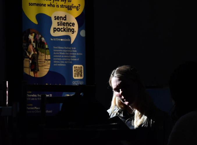 'Send Silence Packing' suicide prevention exhibit at Patriot Place in ...