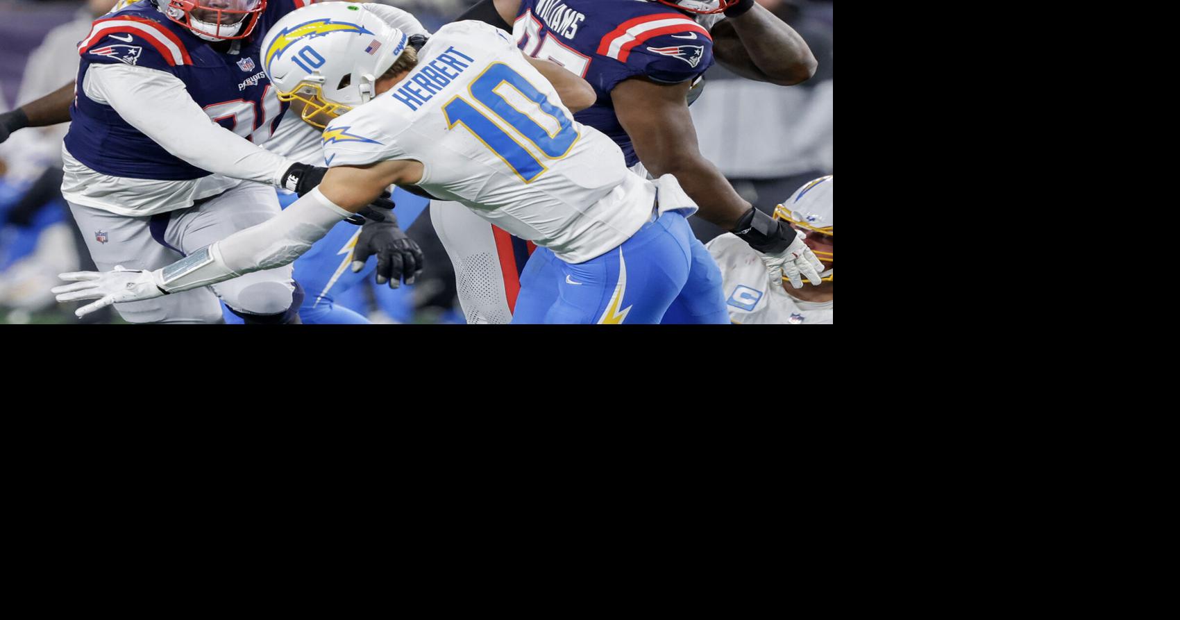 'Sticky' Pats' secondary handcuffs Herbert, Chargers | Sports ...