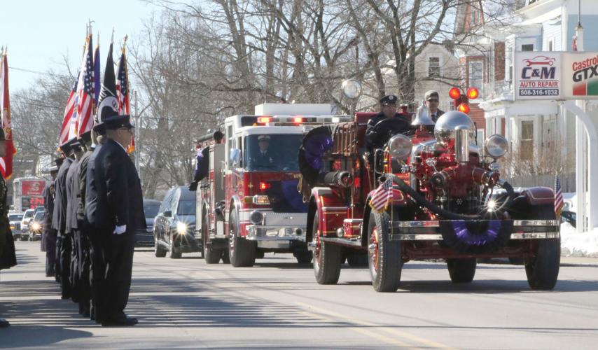 Final goodbye to North Attleboro firefighter | Local News ...