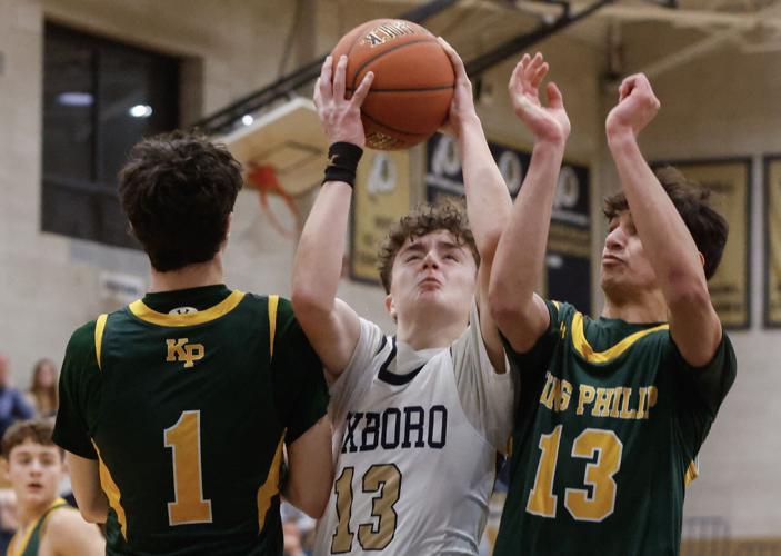 H.S. BOYS BASKETBALL: Foxboro flexes its muscles against King Philip ...