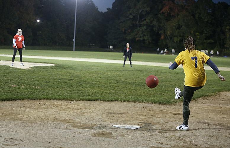 Foxboro's adult women's kickball league proves a big draw | Local News ...