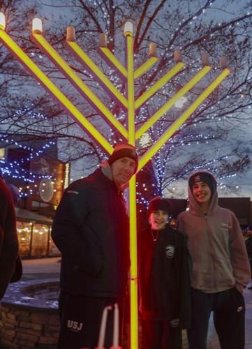 Menorah lighting held at Patriot Place | Gallery | thesunchronicle.com