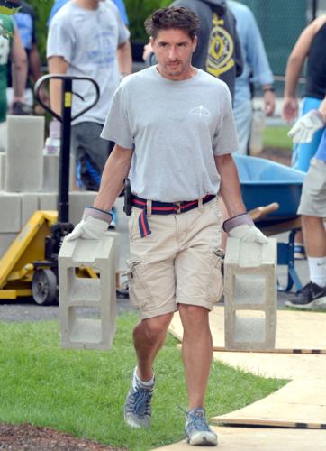 Volunteers Erect New Concession Stand at A.H.S. | Gallery ...