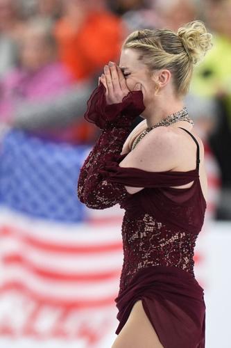 Amber Glenn sets record at US Figure Skating Championships, leads over ...