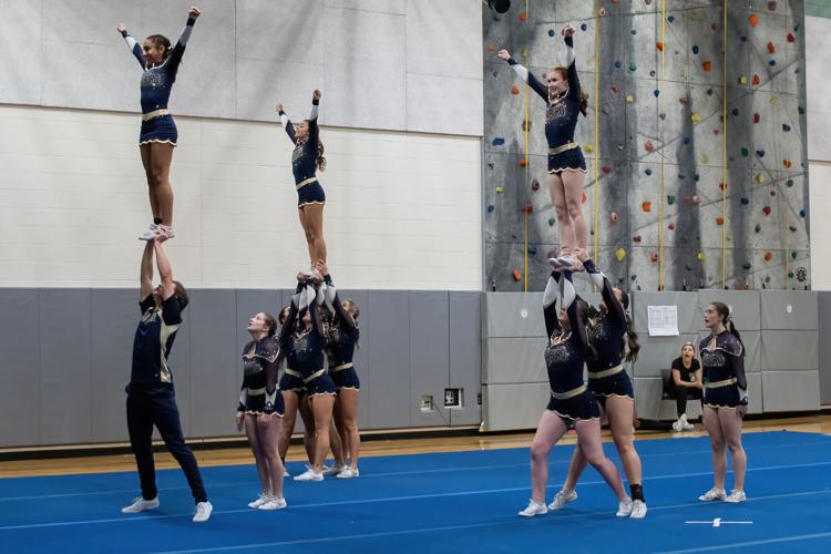Foxboro cheer squad's spirited effort wins another small co-ed state ...