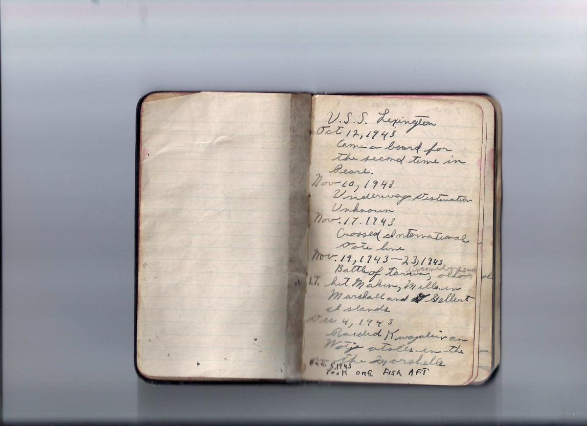 Foxboro soldier's diary provides first-hand account of Navy's historic ...