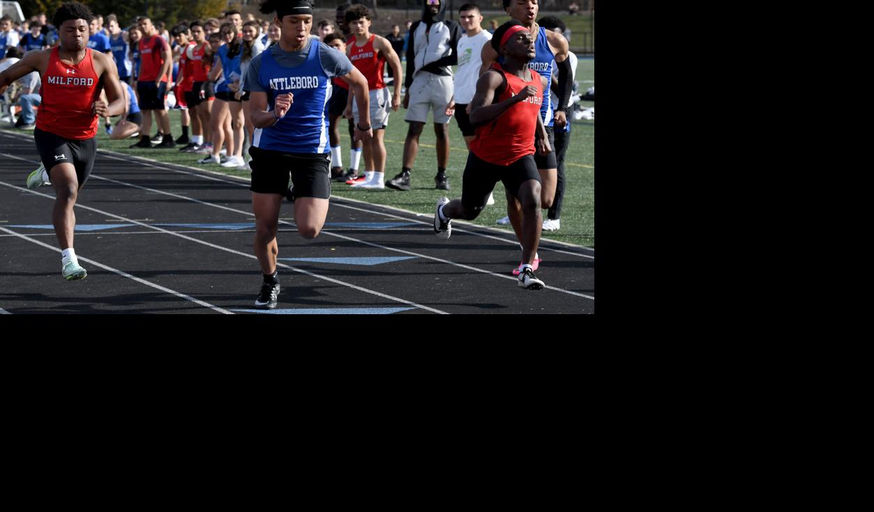 H.S. OUTDOOR TRACK: Bombardier boys, girls take two from Milford ...