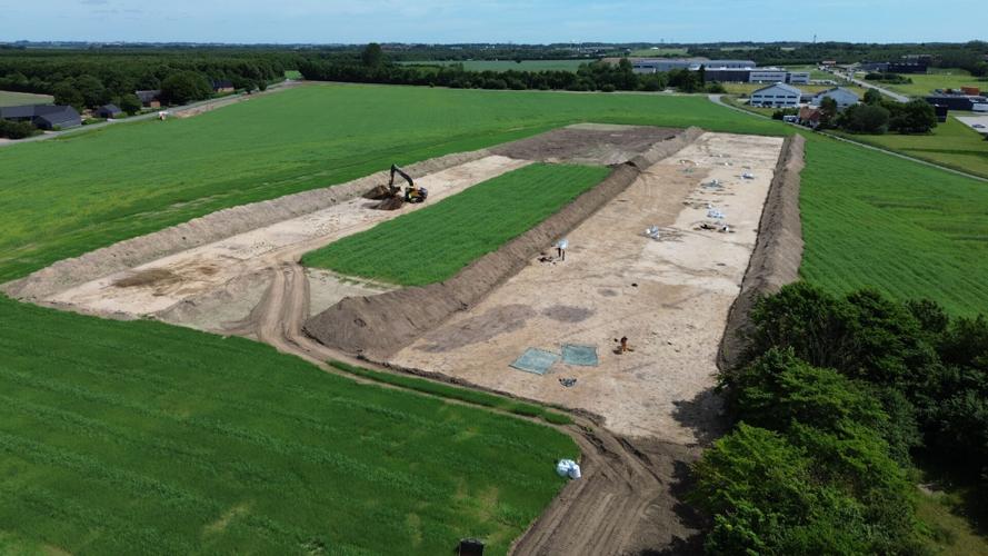 Archaeologists find huge Viking textile production site in Denmark ...