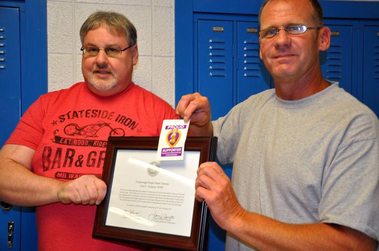 Foxboro remembers heroes at Purple Heart ceremony | Local News ...