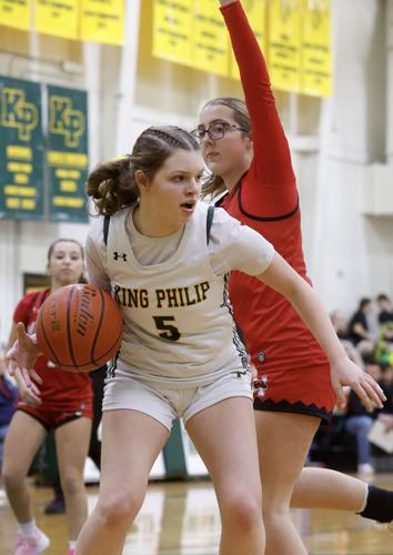 H.S. GIRLS BASKETBALL: King Philip hits on all cylinders to race past ...