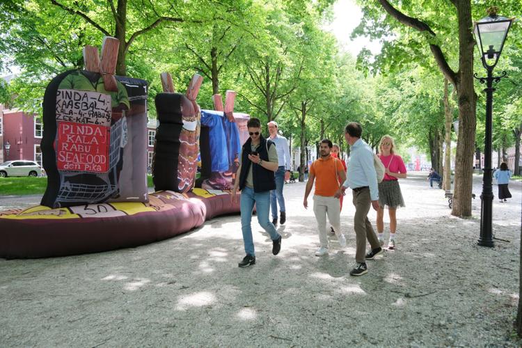 Giant inflatable artworks have taken over The Hague | Stories ...