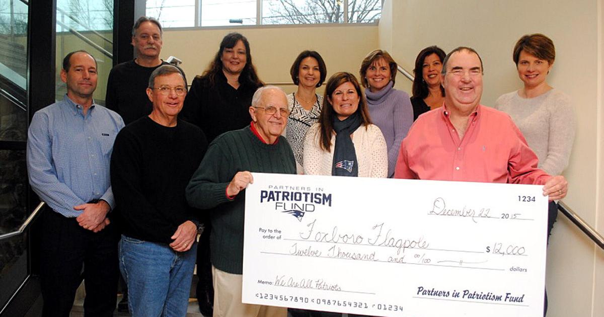 Partners in Patriotism raises Foxboro flagpole fund | Local News ...