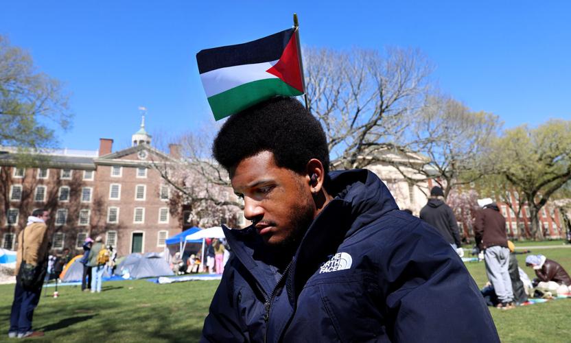 Gaza solidarity encampment at Brown | Gallery | thesunchronicle.com