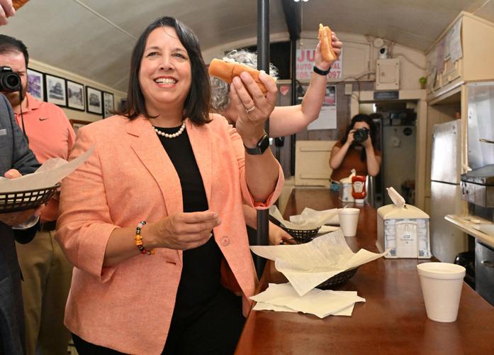 Lt. gov. tours downtown Attleboro with city representatives | Local ...