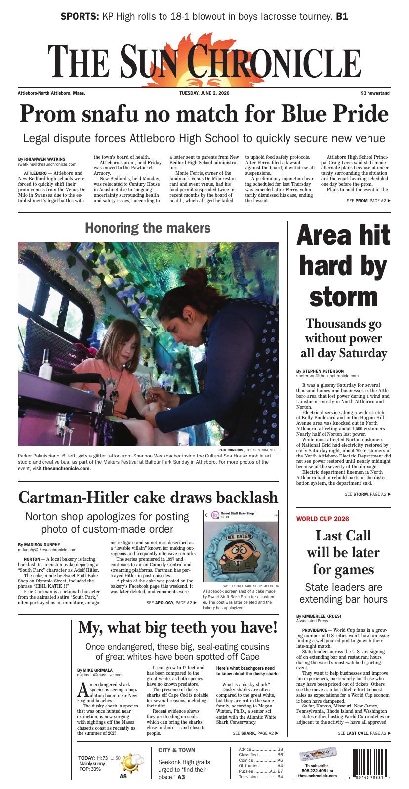 Page A1 | The Sun Chronicle | thesunchronicle.com