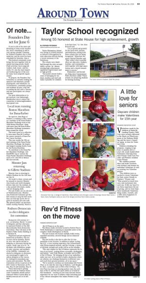 Page A1 | The Foxboro Reporter | thesunchronicle.com