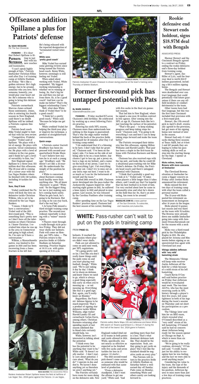 Page C5 | The Sun Chronicle | thesunchronicle.com