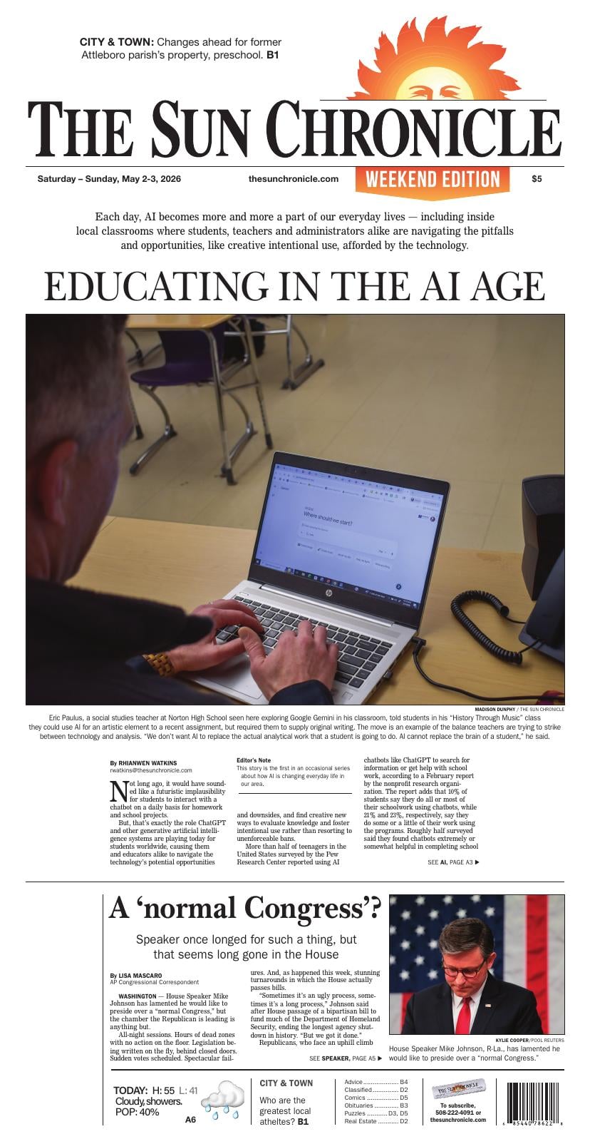 Page A1 | The Sun Chronicle | thesunchronicle.com