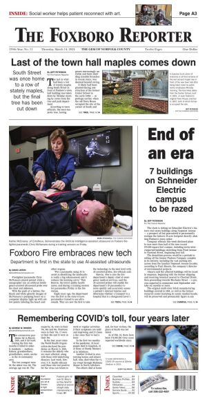 Page A1 | The Foxboro Reporter | thesunchronicle.com