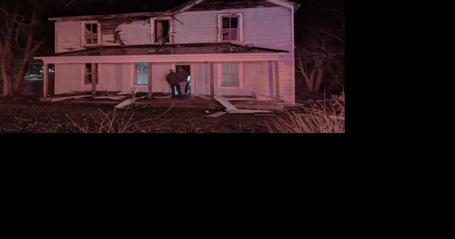 Fire destroys Dendron house | Local News | thesussexsurrydispatch.com