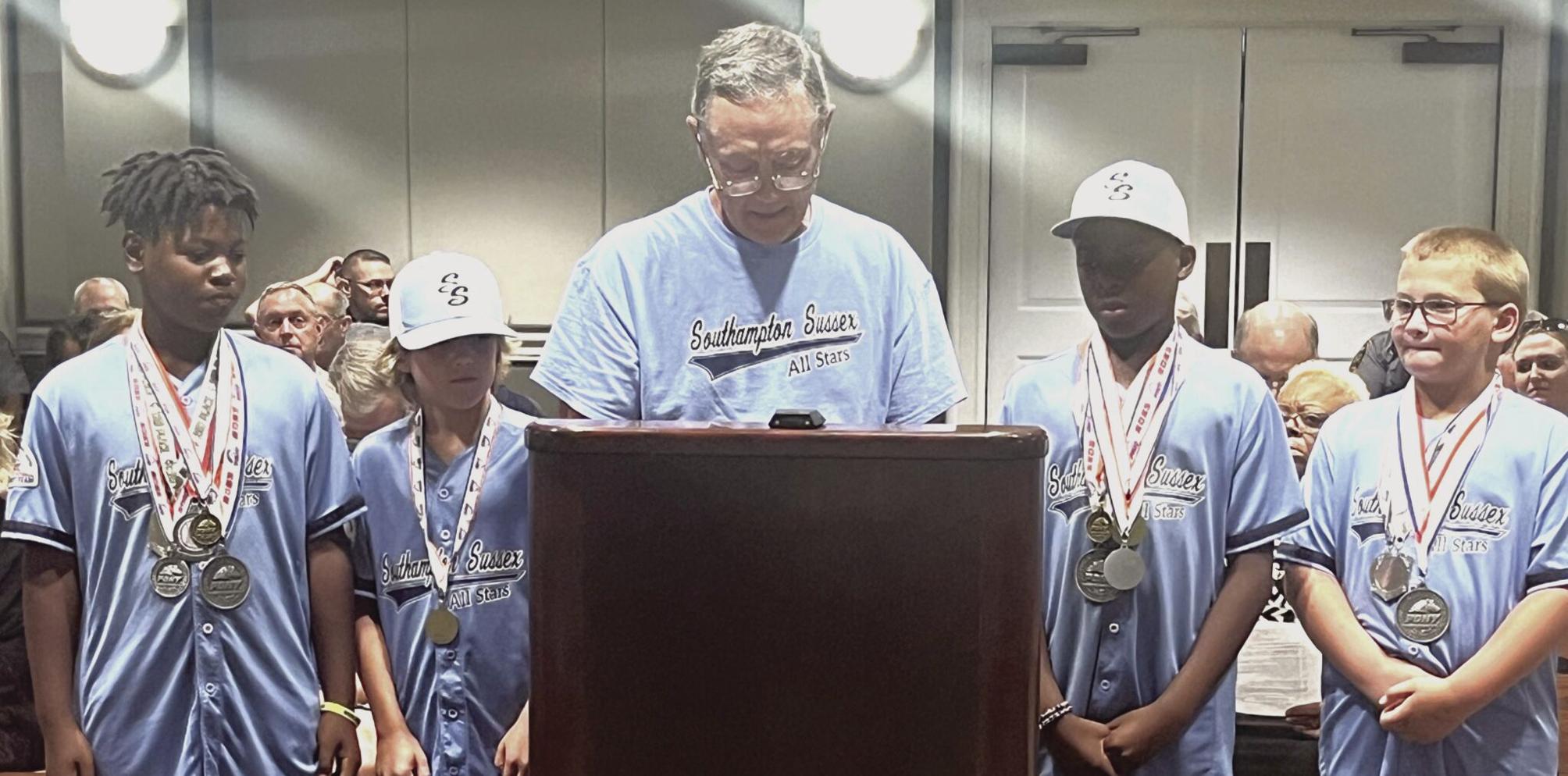 Sussex BOS Honors championship team | News | thesussexsurrydispatch.com