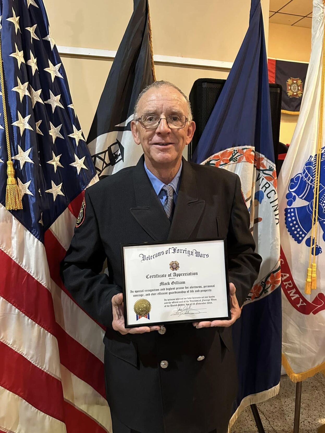 Gilliam named Prince George County Firefighter of the Year | Local News ...