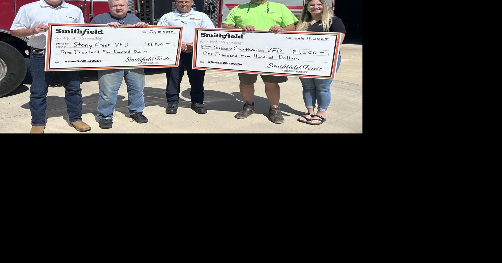 Donation emphasizes value of partnership | Local News | thesussexsurrydispatch.com