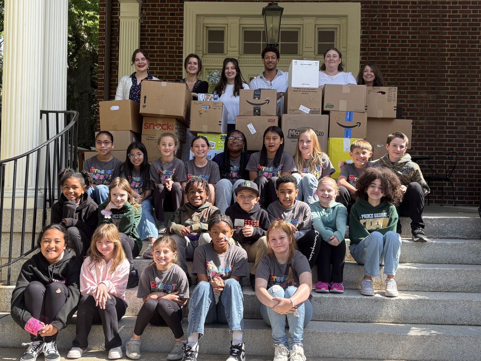 David A. Harrison Elementary’s Student Council Association Support ...