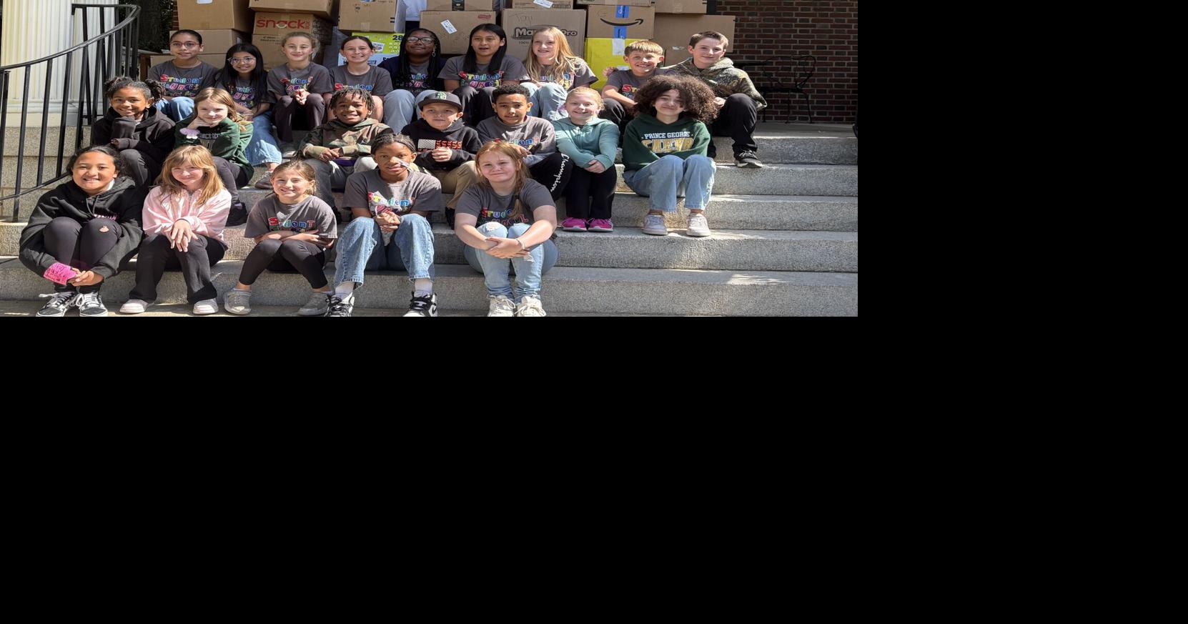 David A. Harrison Elementary’s Student Council Association Support ...