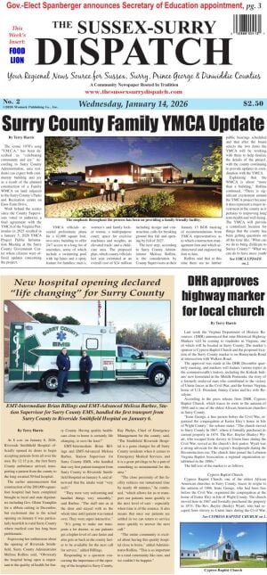 Page A01 | e-Edition | thesussexsurrydispatch.com