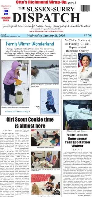 Page A01 | e-Edition | thesussexsurrydispatch.com