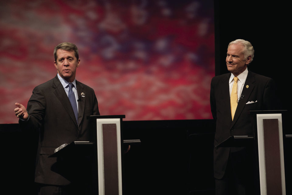 South Carolina gov hopefuls clash in 1st of 2 debates