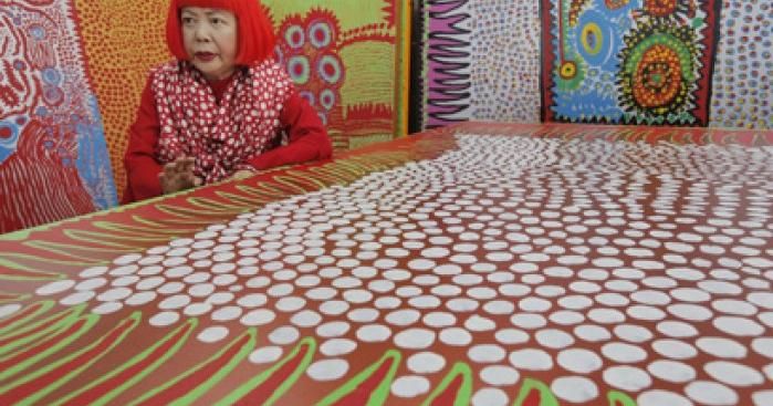 Polka dot artist Japan’s Kusama sees the world in dots