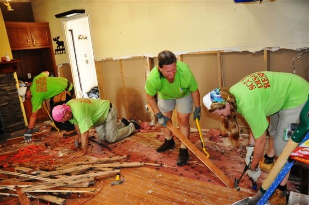 United Methodist volunteers aid those hit by Hurricane Irene