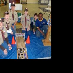 Cub Scout Pack 90 holds Pinewood Derby