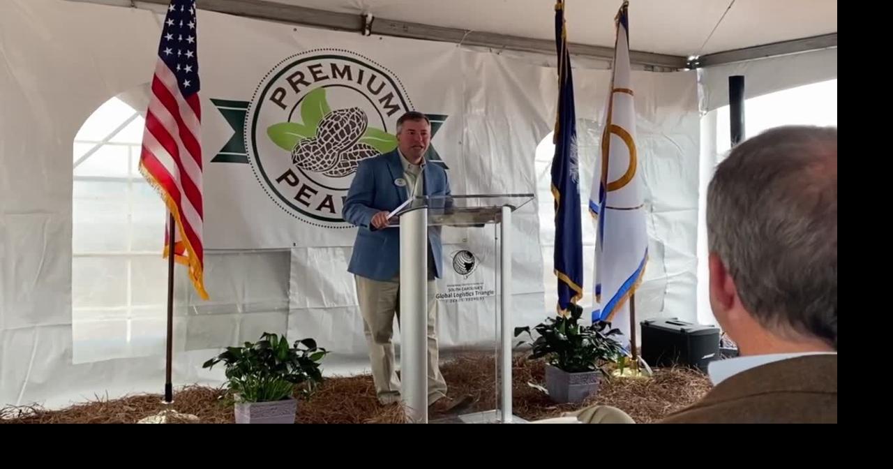 Peanut-shelling plant’s groundbreaking celebrated