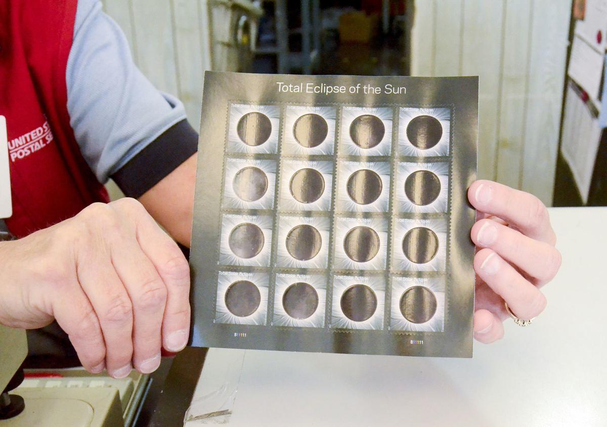 Special stamp celebrates eclipse