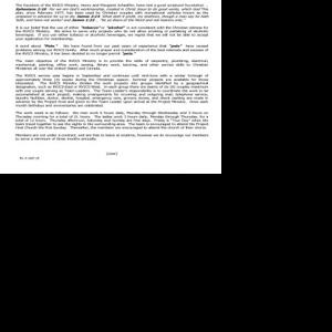 'DOERS OF THE WORD': Roving Volunteers in Christ's Service work at camp ...