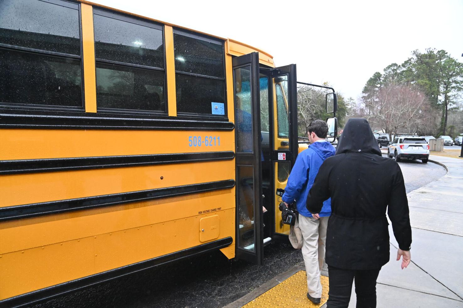 IN PHOTOS: OCSD celebrates electric school buses
