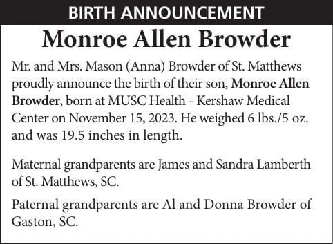 Monroe Allen Browder
