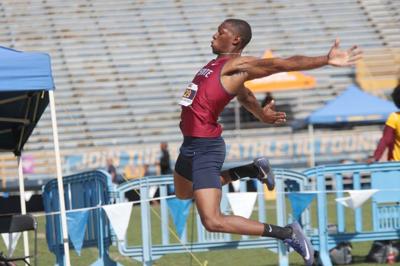 SC STATE AND CLAFLIN TRACK & FIELD: Seawright wins bronze in long jump