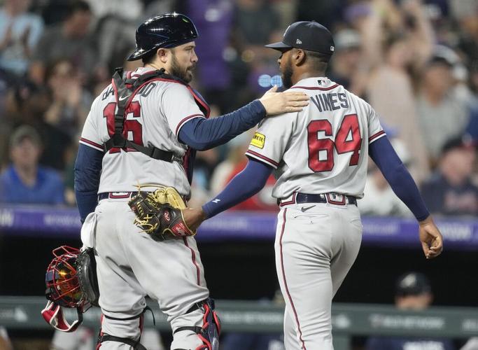 BRAVES BASEBALL: Vines' strong outing in big league debut leads Atlanta ...