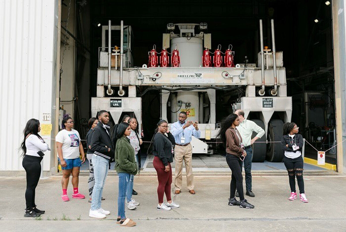 Claflin students find potential careers at Savannah River Site