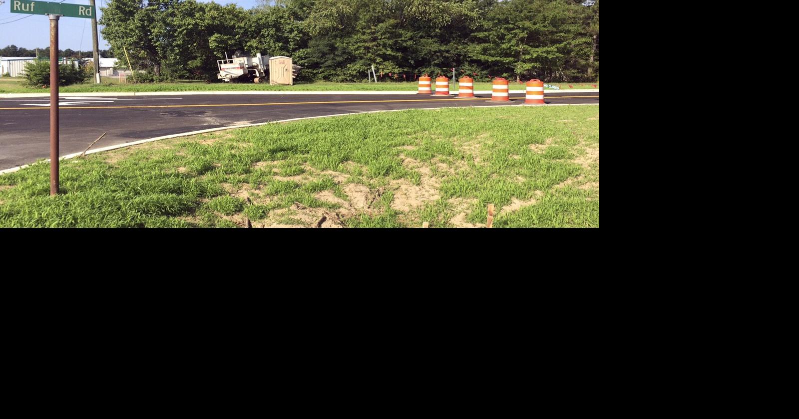 Ruf Road paved for housing, multi-use development