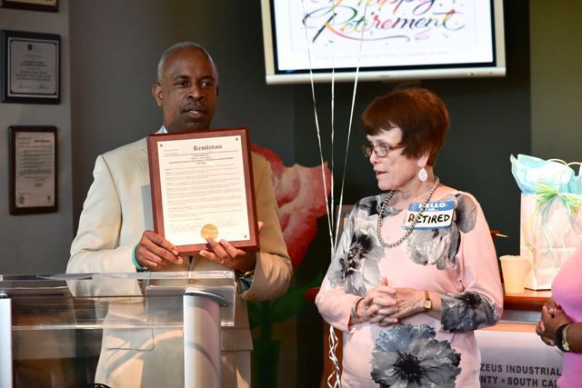 In Pictures: Retirement celebration for Terry Boone